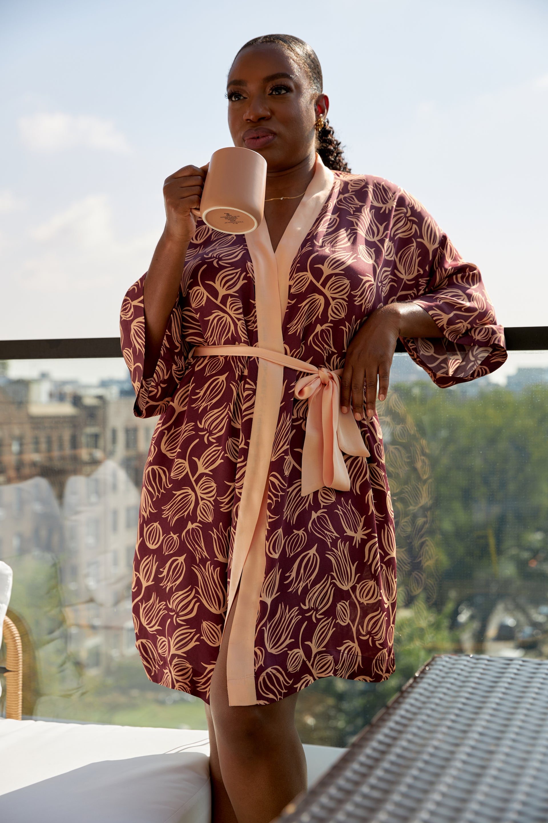 Bissap Relax Wrap - Luxury Robe | Perfect for Sleepwear, Loungewear ...