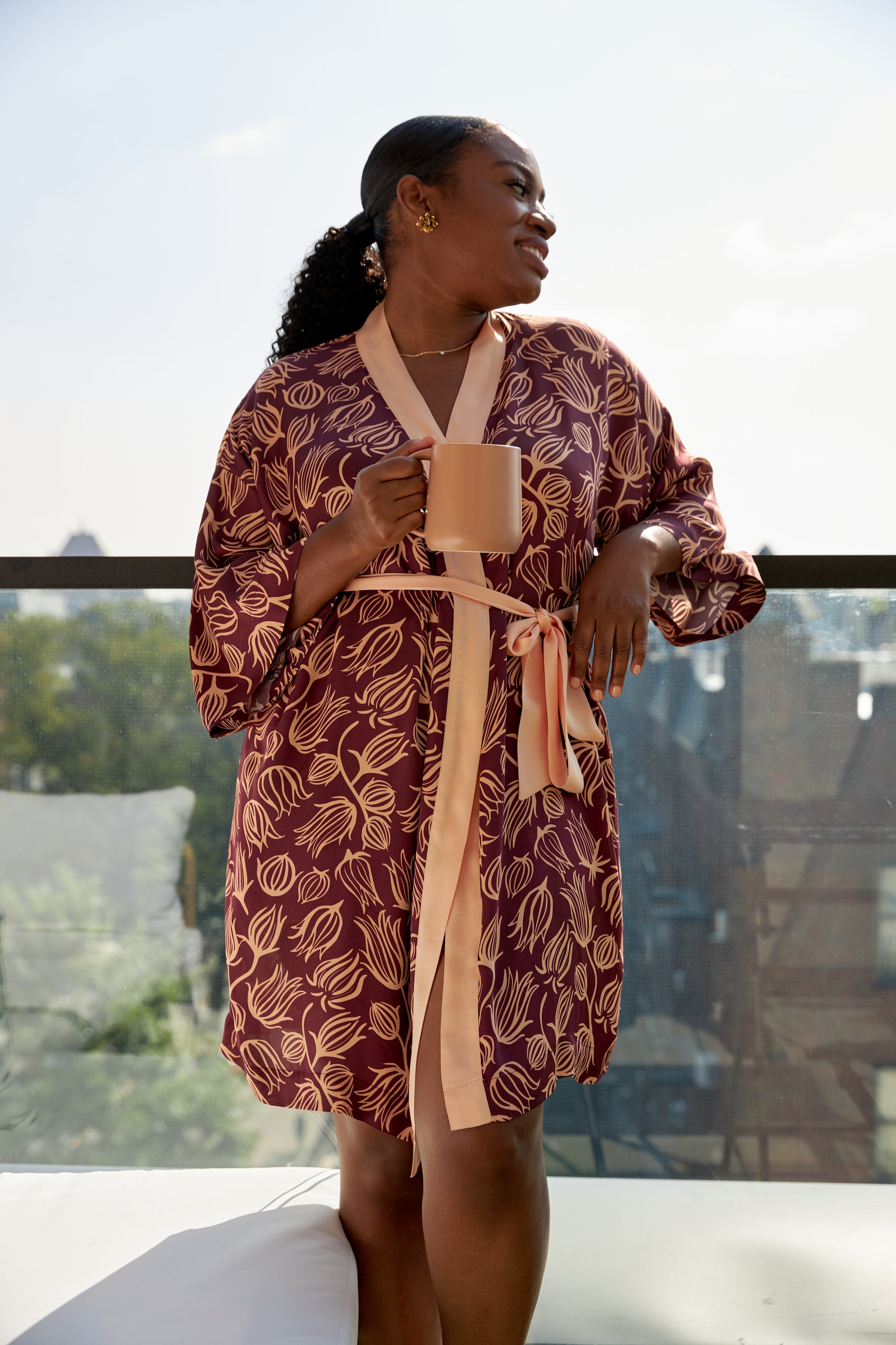 Bissap Relax Wrap - Luxury Robe | Perfect for Sleepwear, Loungewear ...